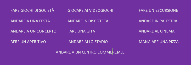 Draft Modulo 3 – La casa, gli amici & la famiglia | Italian in Wonderland